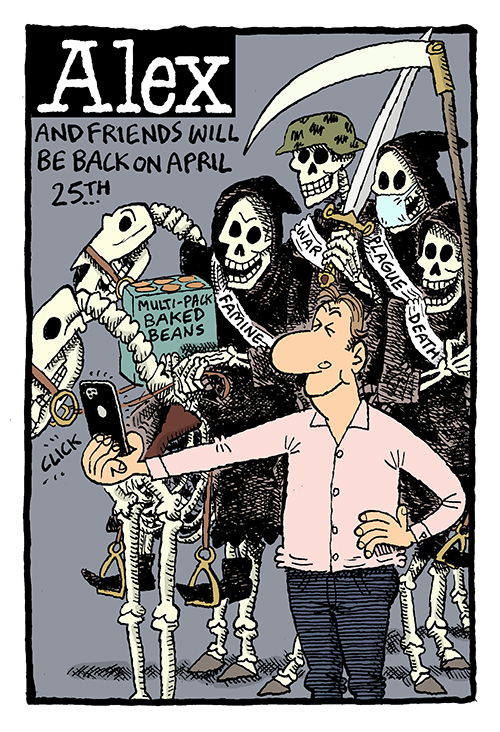 Alex cartoon